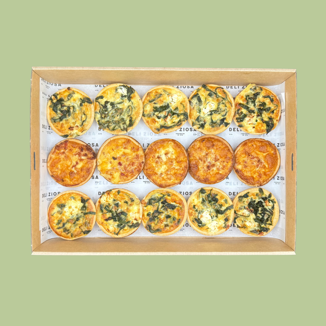 Mini Quiche Box – Deli Ziosa